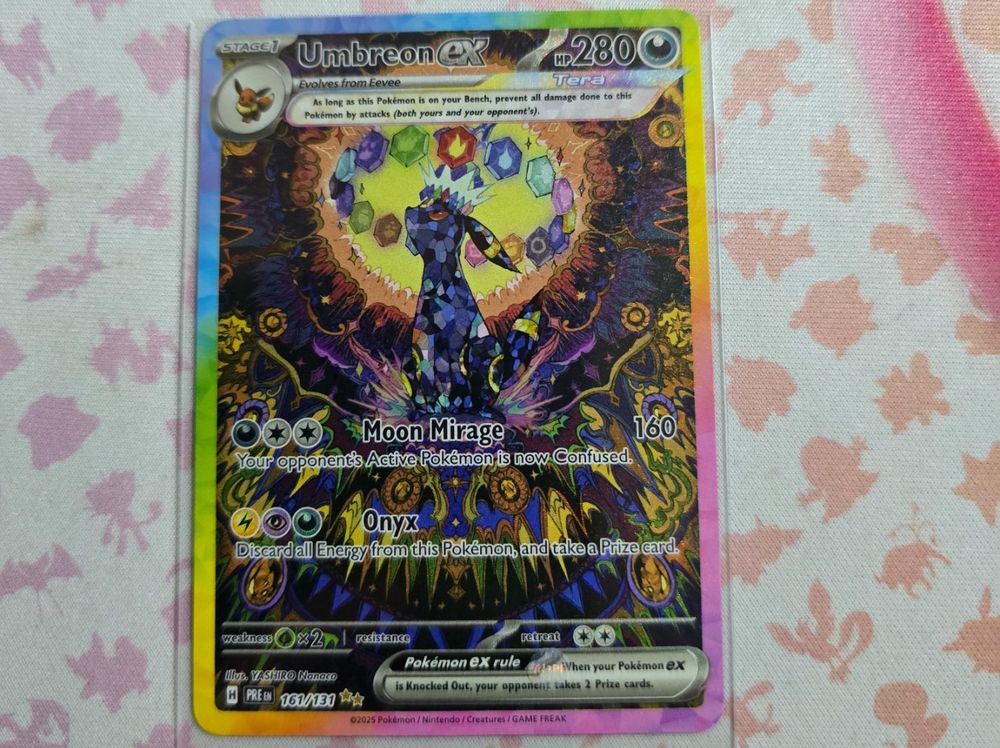 Pokémon Umbreon #161 Karte Prismatic Evolution EN (Neu (gemäss ...
