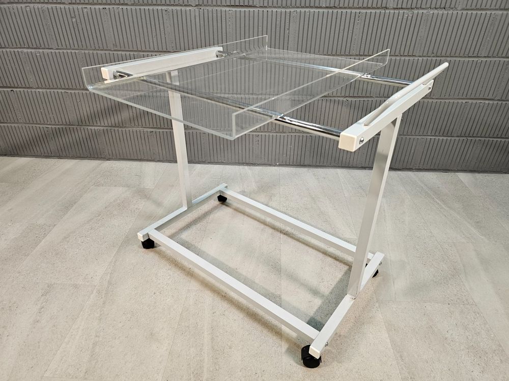 Service Wagen Plexiglas Industriedesign Rollwagen Trolley (Gebraucht ...