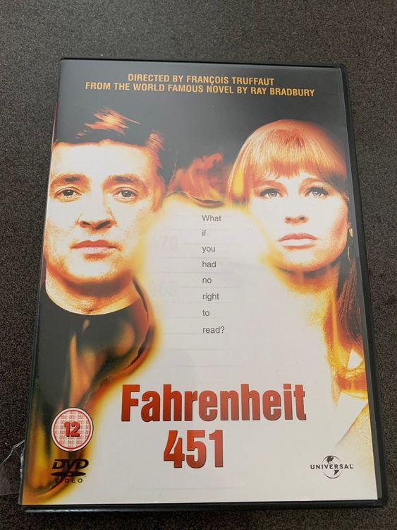 Fahrenheit 451 DVD / EN FR DE (Gebraucht) in Fribourg für CHF 2 – mit Lieferung auf Ricardo kaufen
