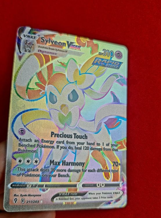 🌈 Sylveon VMAX Rainbow Evolving Skies EN (MINT) 🌈 ab CHF 1 (Gebraucht ...
