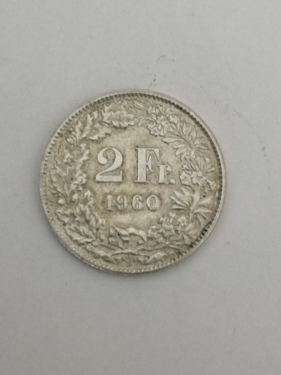 2 Fr. 1960 Silber | Kaufen auf Ricardo