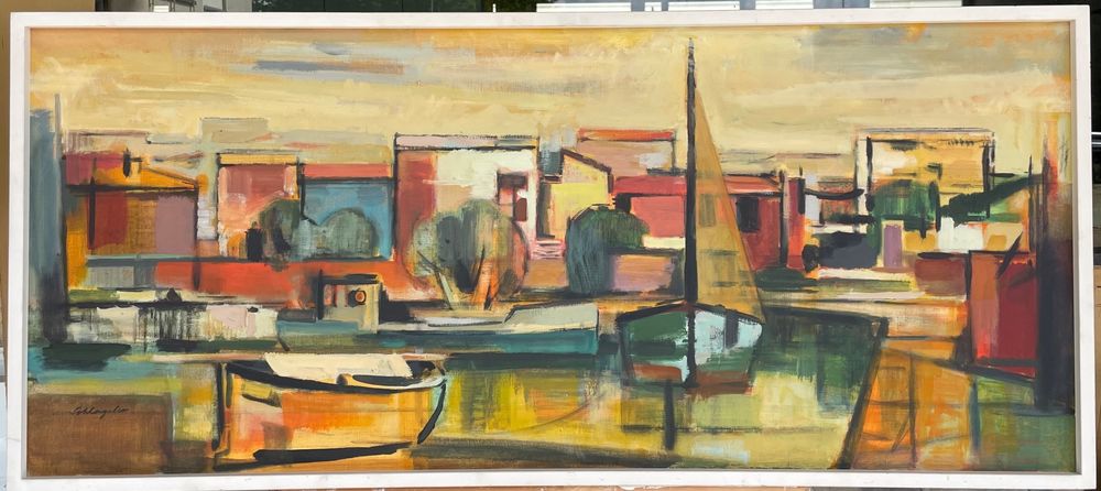 Karl Schlageter (1894-1990) grosses Gemälde | Kaufen auf Ricardo