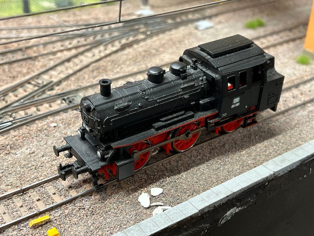 Märklin H0 Tenderlok BR 89 081 (Gebraucht) in Brislach für CHF 17 – mit ...