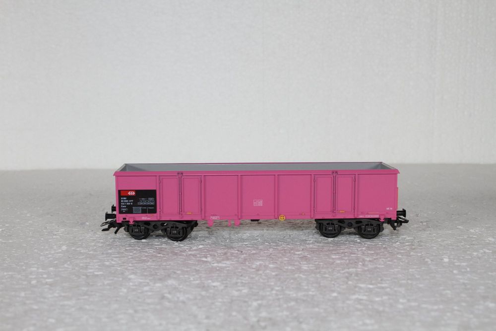 Märklin 4718 SBB Hochbordwagen Eaos pink Ep.4 | Kaufen auf Ricardo