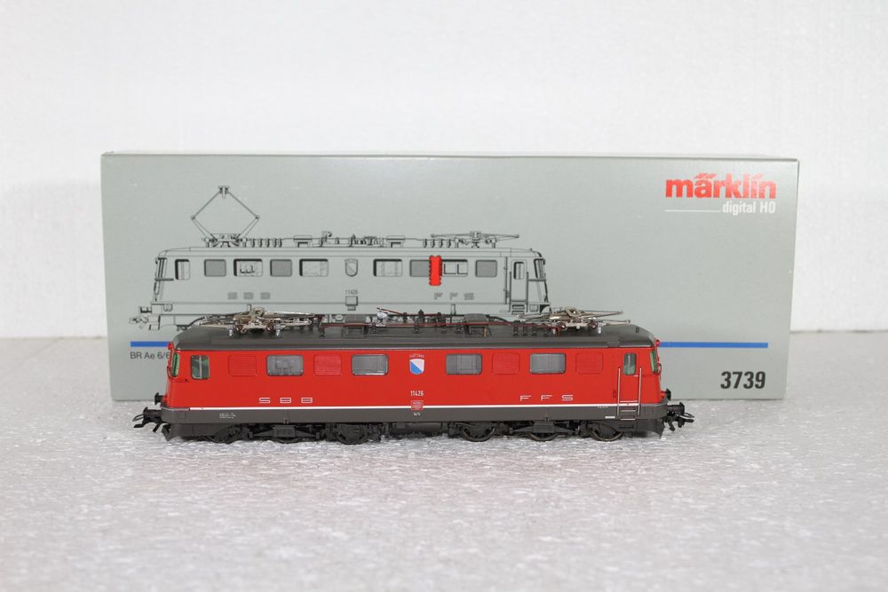 Märklin 3739 SBB Ae 6/6 Zürich digital (Gebraucht) in Triesen für CHF ...