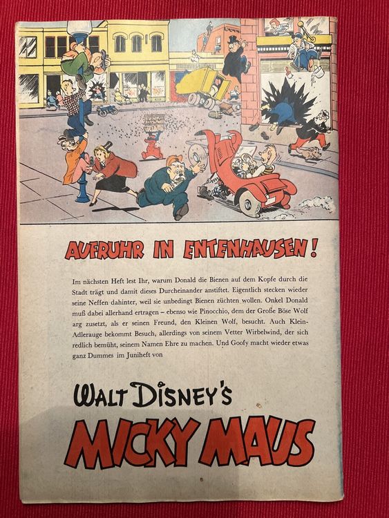 1955 Micky Maus Sonderheft Nr 14 Der kleine böse Wolf Disney (D ...