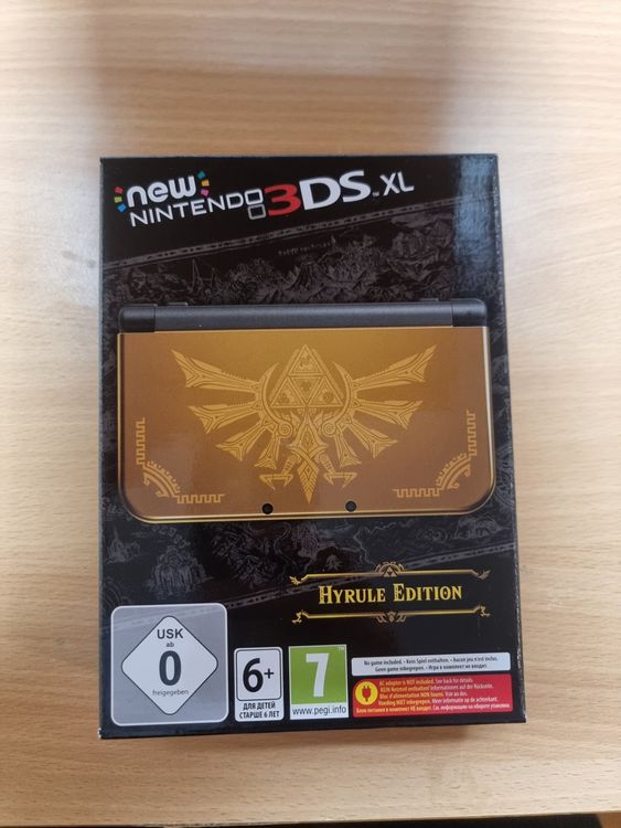 3DS XL Limited Hyrule Edition - NEU und UNBESPIELT (Neu und ...