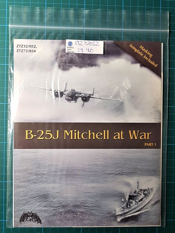B-25J Mitchell, Decalsatz, Part I von Zotz Decals M 1:72 (Neu und ...