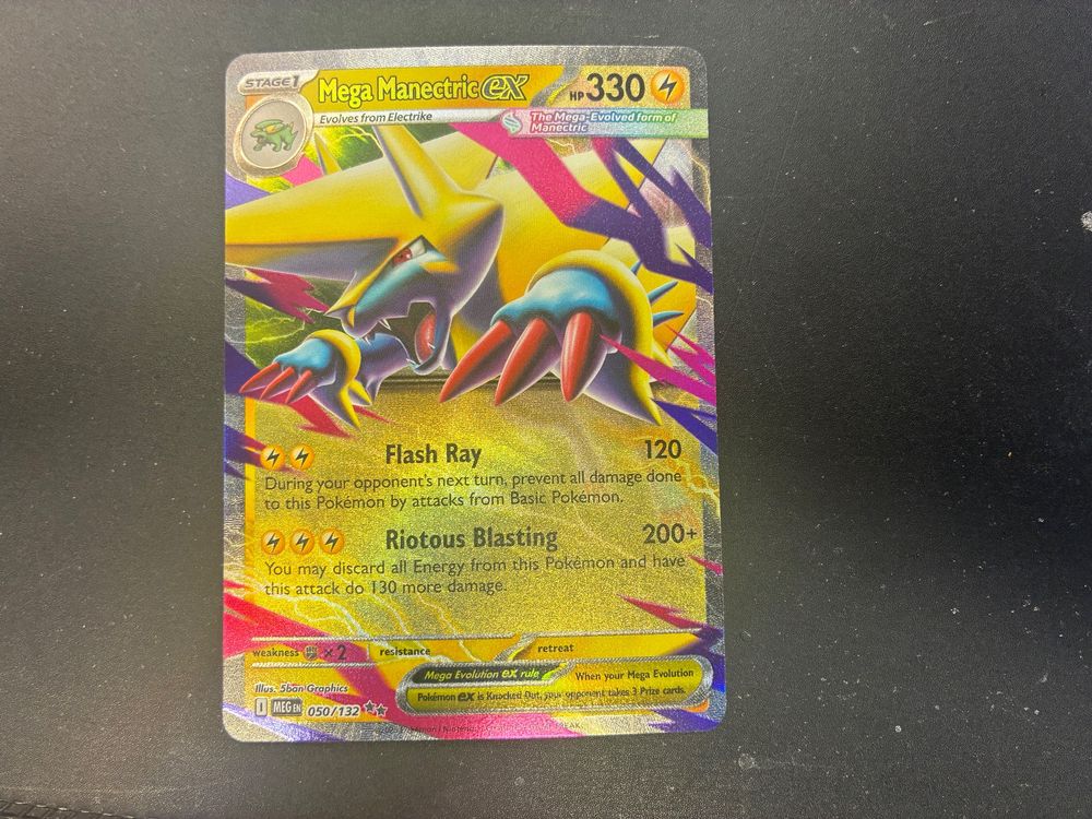 Mega Manectric EX - Mega Evolution - 050/132 - en (Neu (gemäss ...