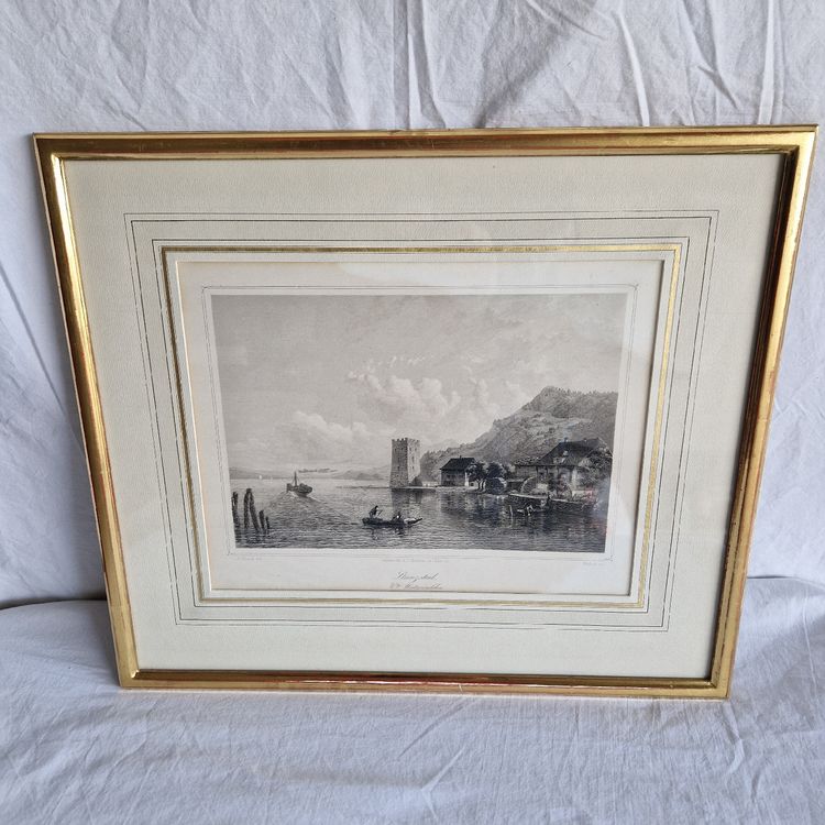 Stich antik Stansstad über Eck vergoldet | Kaufen auf Ricardo