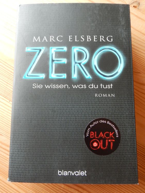 Buch ZERO Sie wissen, wer wir sind, wo wir sind Marc Elsberg | Kaufen ...