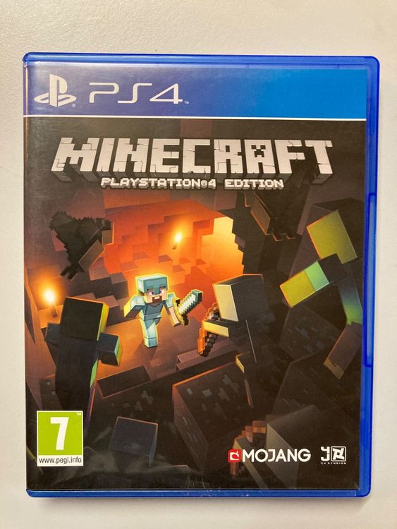Minecraft PS4 Edition Game Disc Top Zustand | Kaufen auf Ricardo