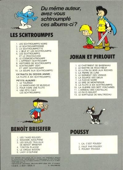 Peyo - Benoit Brisefer - Le fétiche - Tome 7 EO 1978 (Gebraucht) in ...