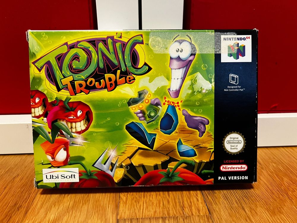 Tonic Trouble (mehrsprachig) mit OVP - Nintendo 64 | Kaufen auf Ricardo