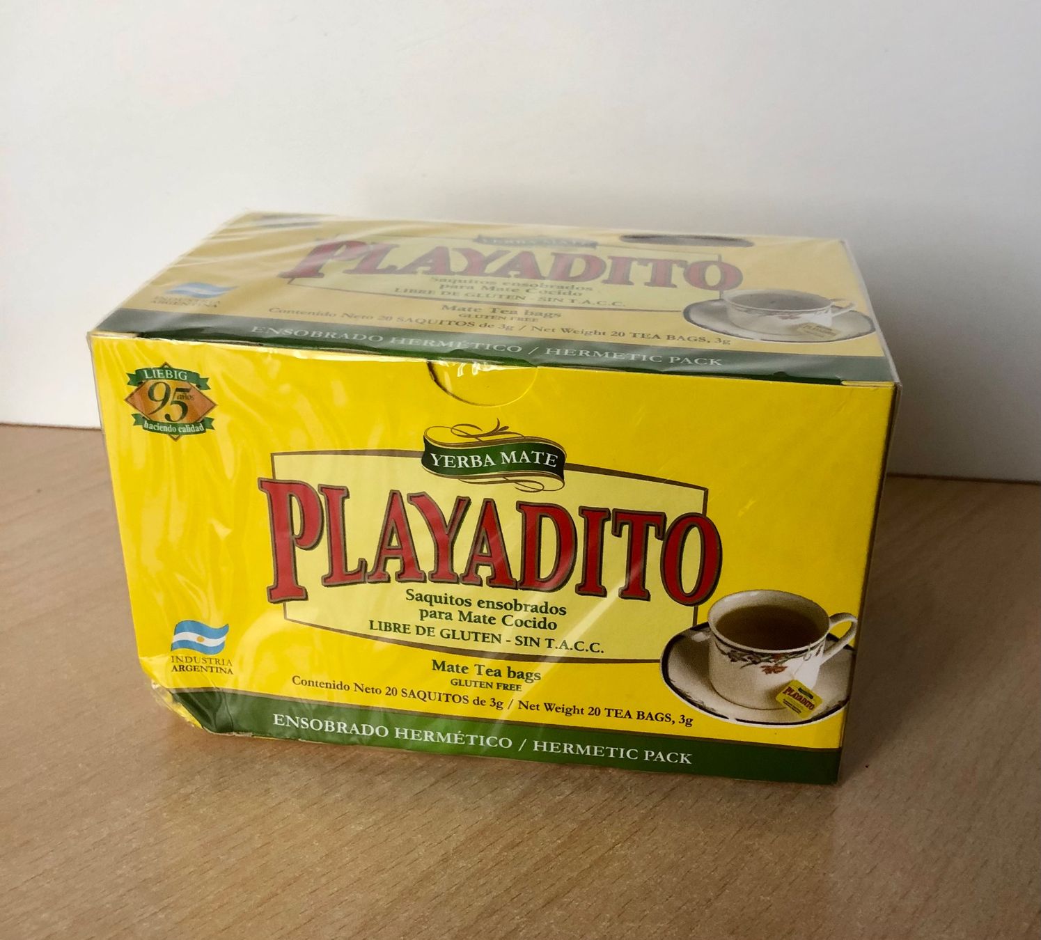 Playadito Teebeutel Yerba Mate leicht beschädigt (2/2026) (Neu und ...