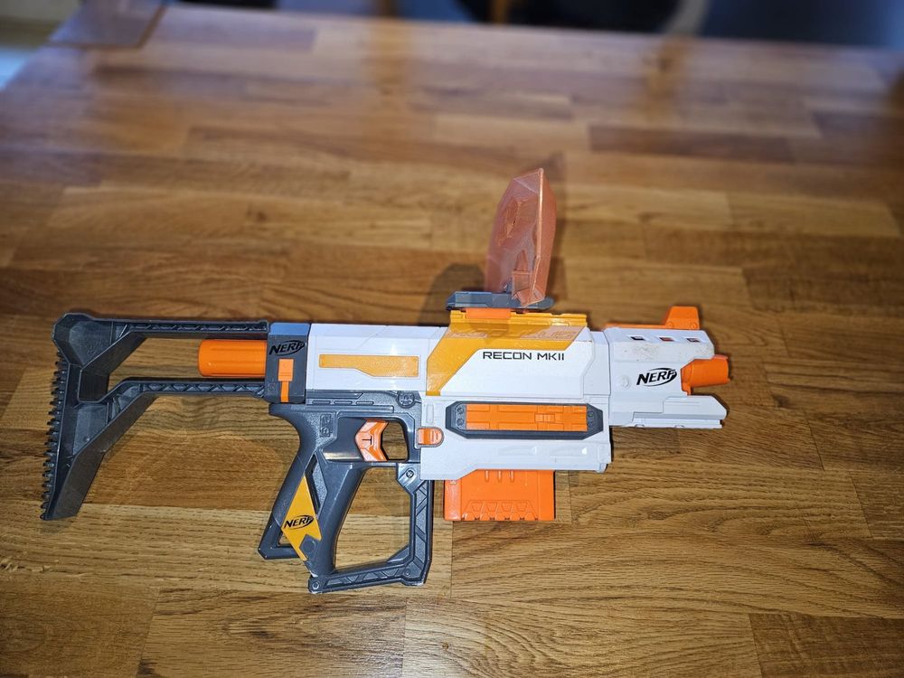 NERF Recon MKII Modifiziert + Zubehör (Gebraucht) in Villigen für CHF 6 ...