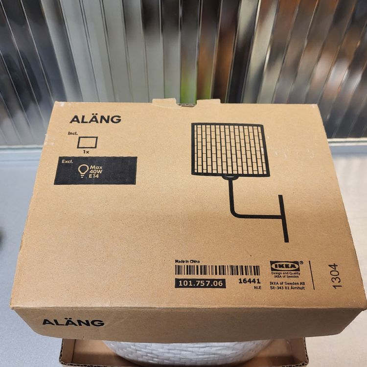 WandLampe Ikea. orig.verpackt (Neu und originalverpackt) in Kägiswil für CHF 19 – mit Lieferung ...