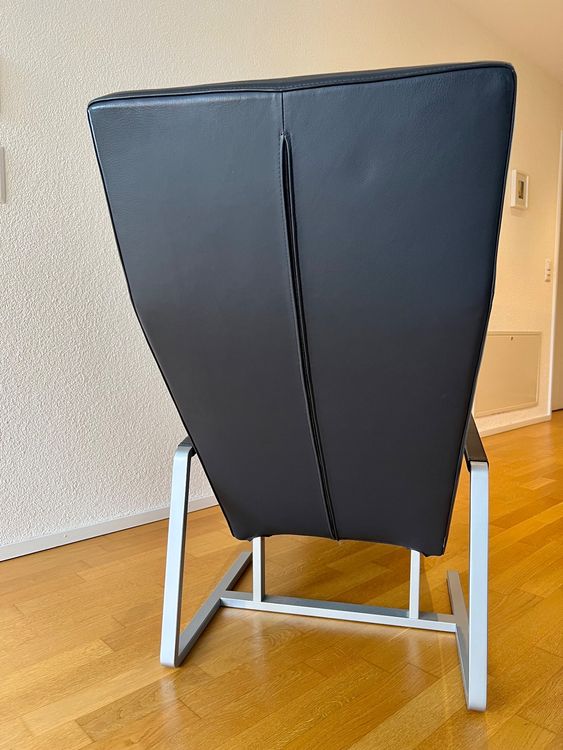 Team by Wellis - MaRe Designer-Liege in Leder anthrazit | Kaufen auf ...