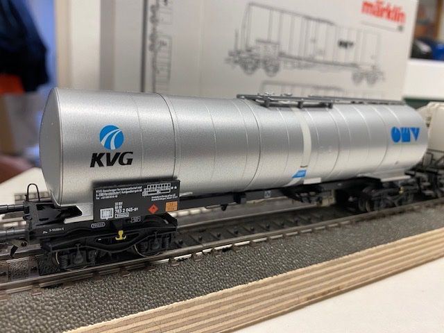 Märklin 46555 Kesselwagen-Set KVG/OMV, OVP (Neu (gemäss Beschreibung ...