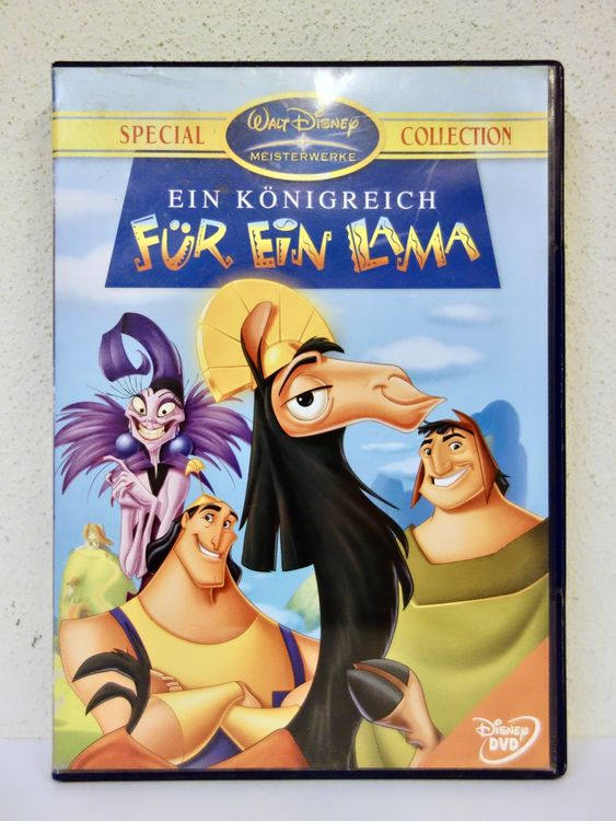 DVD EIN KÖNIGREICH FÜR EIN LAMA WALT DISNEY MEISTERWERKE (Gebraucht) in ...