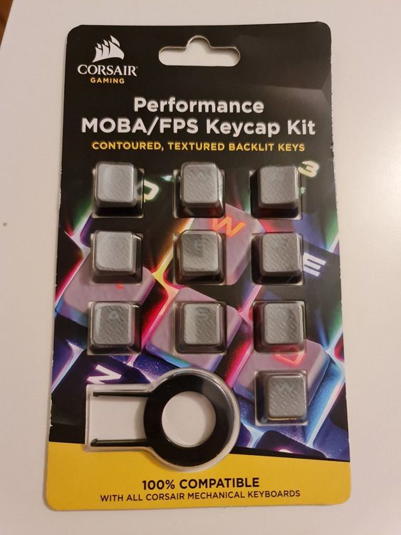 Corsair Performance MOBA/FPS Keycap Kit (Neu und originalverpackt) in ...
