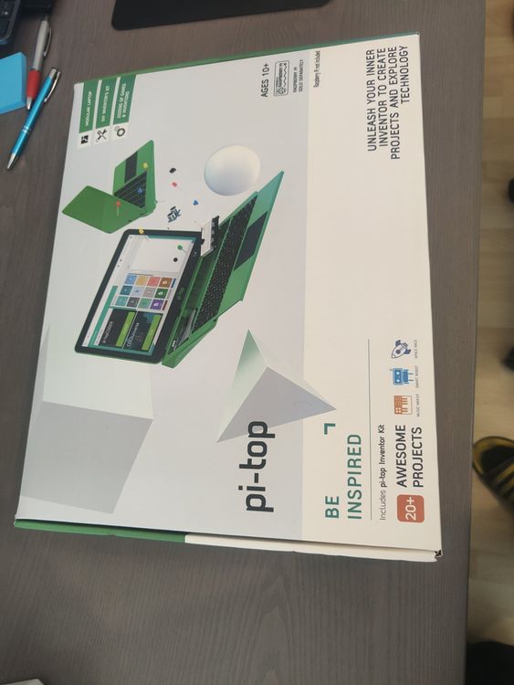Pi-Top 2 Laptop inkl. Raspberry Pi 3B und Inventors Kit | Kaufen auf ...