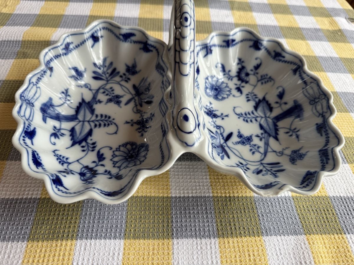 Zwiebelmuster Porzellan Stadt Meissen Guätzli Schale (Gebraucht) in ...