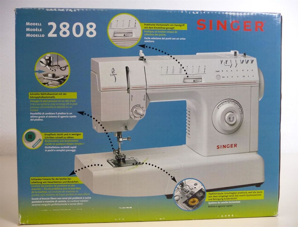 Singer 2808 C Nähmaschine (Gebraucht) in Basel für CHF 72 – mit ...