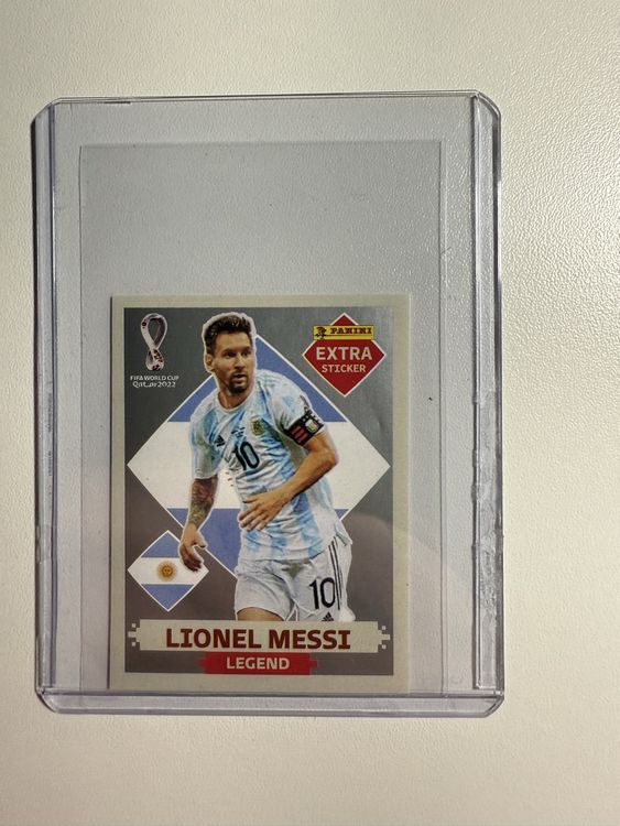 Panini WM 2022 Qatar Extra Sticker Lionel Messi | Kaufen auf Ricardo
