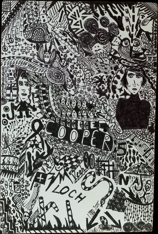 Cooper / C. Steffen / Outsider Art, Brut Karte (Neu und ...