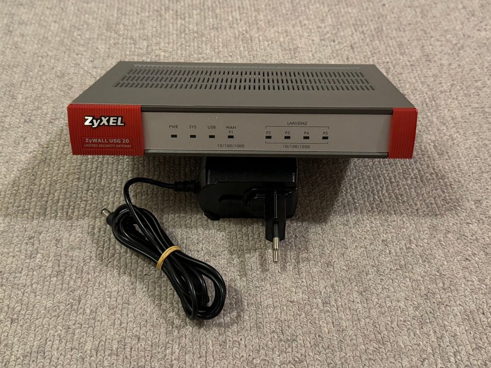 ZyXEL ZyWALL USG 20 Firewall | Kaufen auf Ricardo ZyXEL ZyWALL USG 20 Firewall | Kaufen auf Ricardo