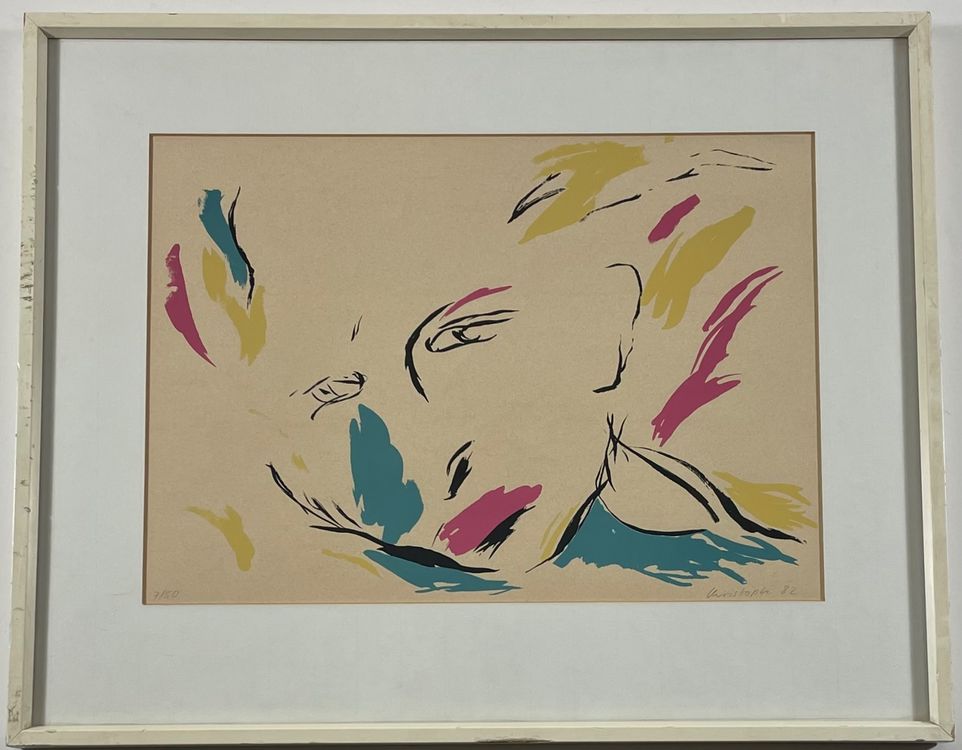 Interessante Moderne Lithographie unleserlich Signiert (Gebraucht) in Root für CHF 10 – mit ...