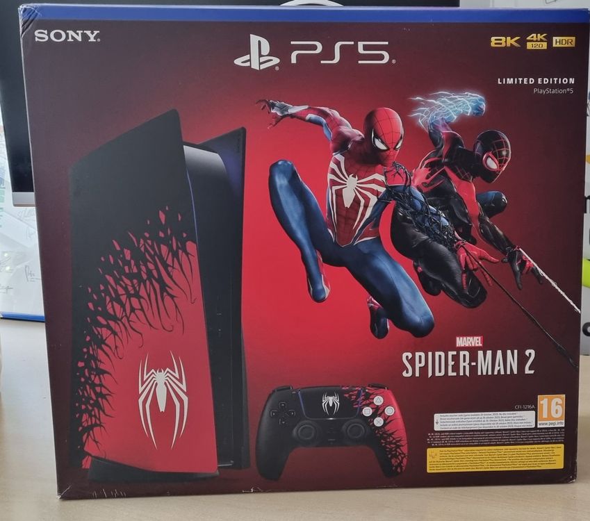 Neue PS5 Spider Man 2 Limited Edition 825GB Disc Version | Kaufen auf ... Neue PS5 Spider Man 2 Limited Edition 825GB Disc Version | Kaufen auf ...