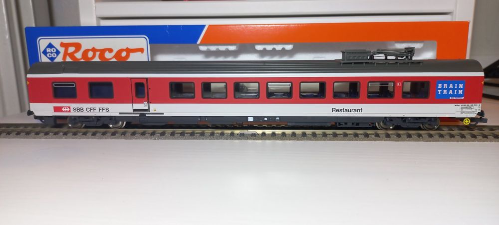 Roco 44962 SBB Ew IV WRm Restaurant H0 exact 1:87 DC, neu (Neu und originalverpackt) in Olten ...