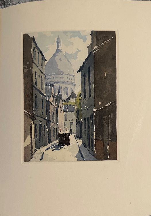 Pierre Mac Orlan Montmarten original Aquarell | Kaufen auf Ricardo