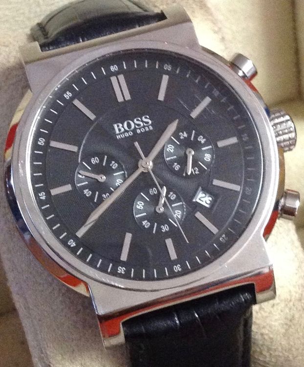 HUGO BOSS Chronograph Herrenuhr 45 mm /Neue Preise: 345 CHF | Kaufen ...