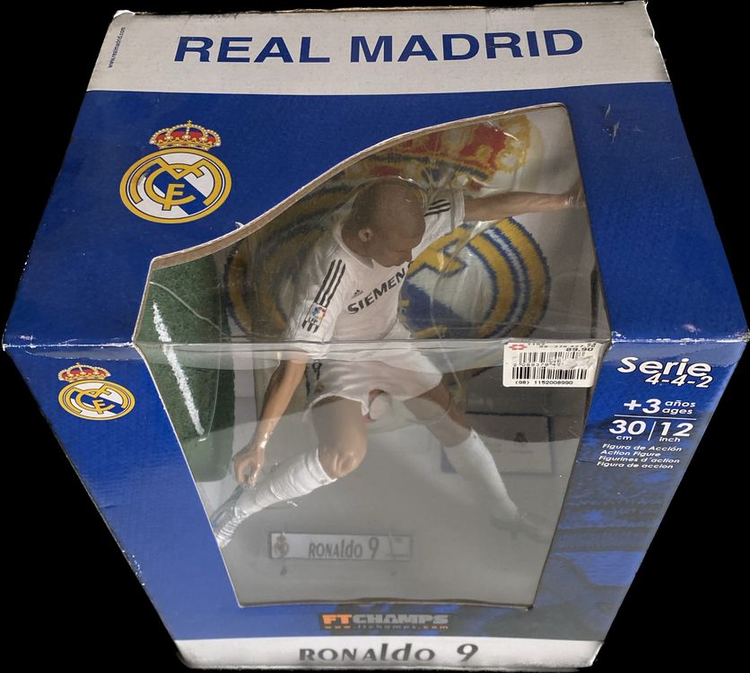 FT Champs Ronaldo Nazario Real Madrid Brazil Ftchamps 12Inch (Neu ...