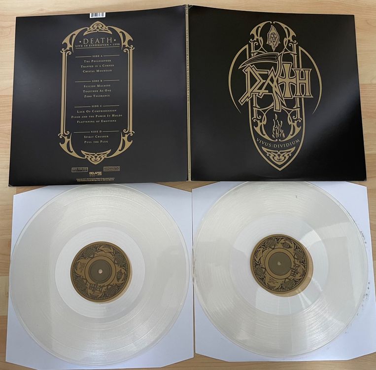 Death Vivus: Dividium - Live In Eindhoven Clear Vinyl lt 100 (Gebraucht ...