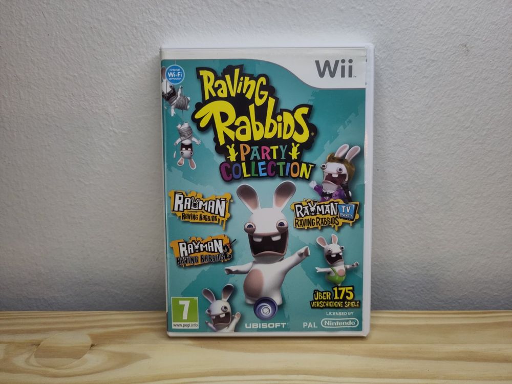 Raving Rabbids Party Collection Nintendo Wii PAL CIB (Gebraucht) in Zug ...