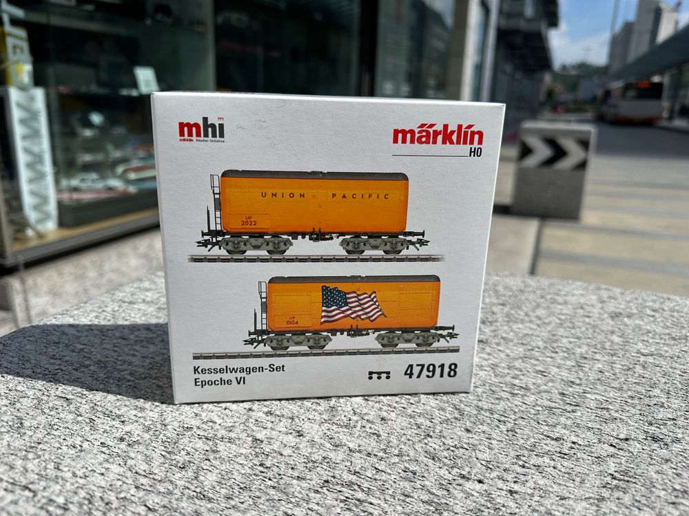 Märklin 47918 MHI USA Union Pacific Güterwagen SET (Neu und ...