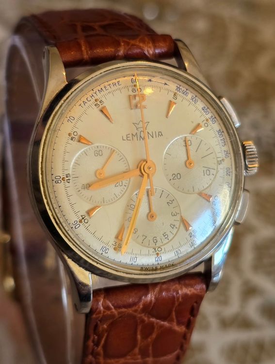 Lemania & Omega chronograph | Kaufen auf Ricardo