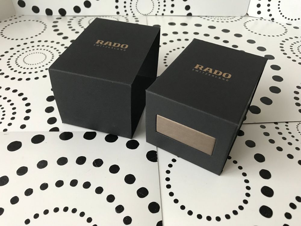 RADO ORIGINAL - WATCH CASE BOX ECRIN SCHACHTEL - NEW !!! (Neu (gemäss ...
