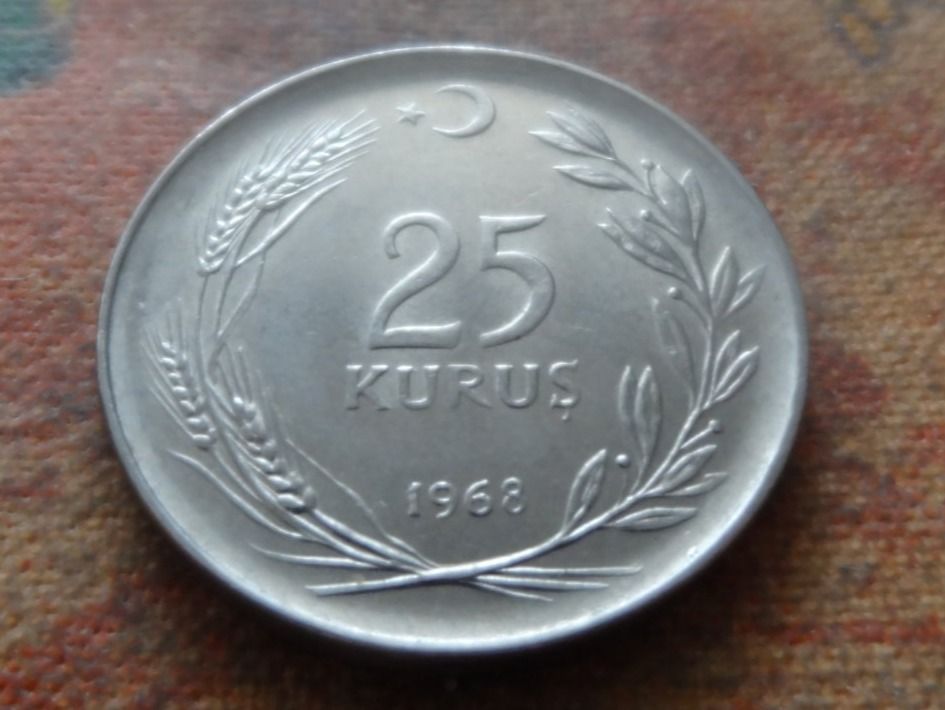 TURQUIE 25 Kurus 1968 | Kaufen auf Ricardo