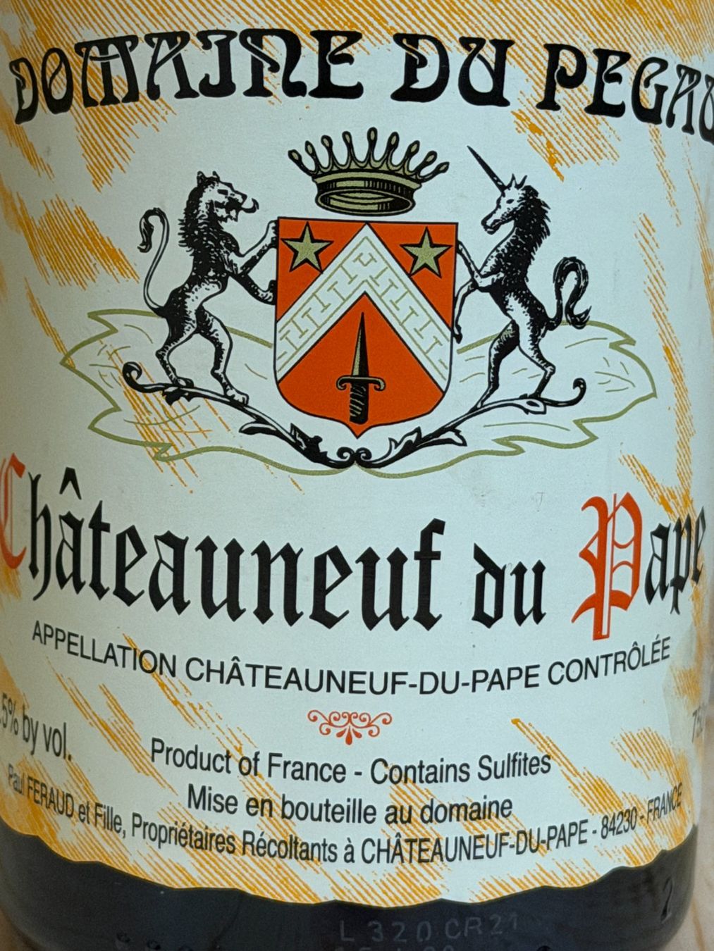 1 Fl Domaine de Pégau Réservée 2021 (95/100 JS) (Neu (gemäss ...
