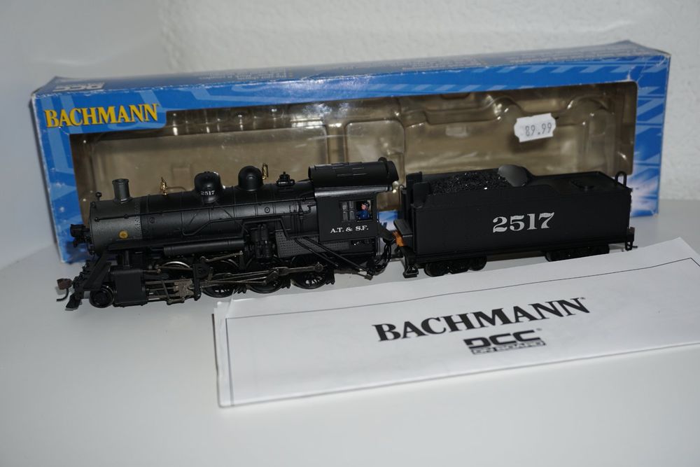 Bachmann 51302 - Santa Fe Baldwin 2-8-0 Dampflok H0/DC | Kaufen auf Ricardo