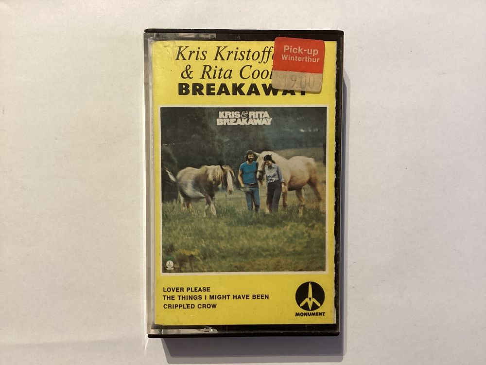 Kriss Kristofferson & Rita Coolidge MC - Breakaway (Gebraucht) in ...