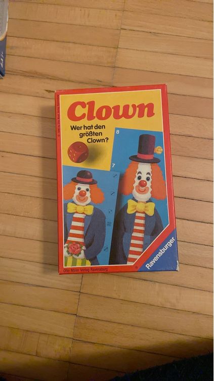 Ravensburger Clown Spiel - Wer hat den grössten Clown? (Gebraucht) in ...