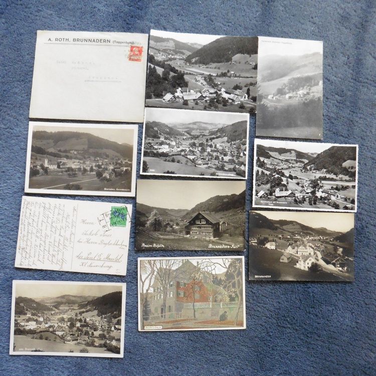 Brunnadern,SG,Toggenburg,12 Litho/Fotos/ | Kaufen auf Ricardo