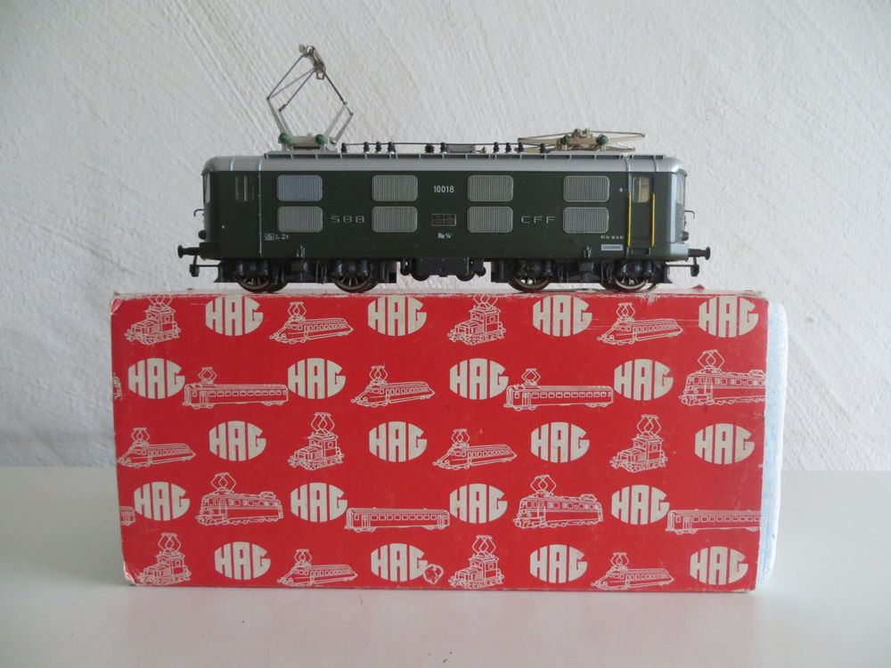 Hag H0: SBB Re 4/4 I 10018 Serie 1, Pendel, Nr. 225, WS, OVP (Gebraucht ...