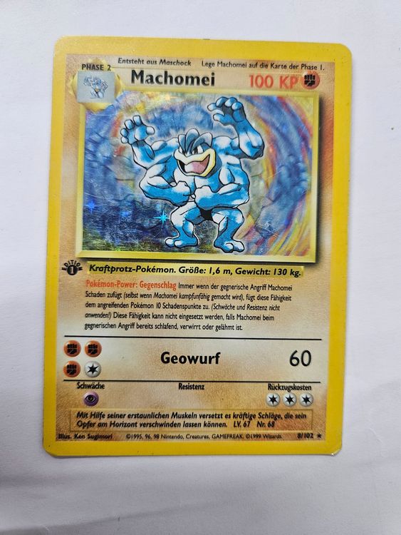 Machomei 1.Edition Holo (Gebraucht) in männedorf für CHF 5 – mit Lieferung auf Ricardo kaufen